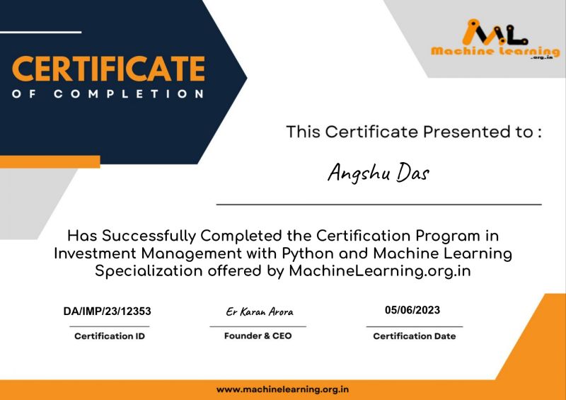 Angshu Das on LinkedIn: #certificateofcompletion #quiz #iot # ... Angshu Das on LinkedIn: #certificateofcompletion #quiz #iot # ...