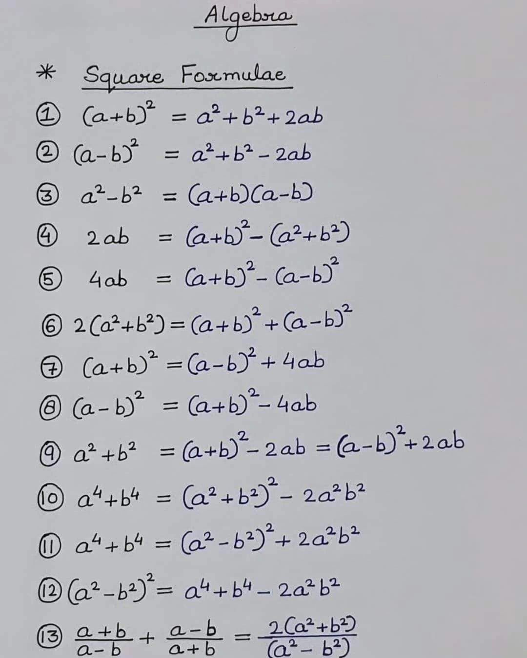 Mohammad Usman on LinkedIn: basic algebra formulas #math #maths # ... Mohammad Usman on LinkedIn: basic algebra formulas #math #maths # ...