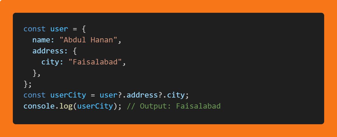 How to access nested properties with JavaScript's chaining | Abdul ... How to access nested properties with JavaScript's chaining | Abdul ...