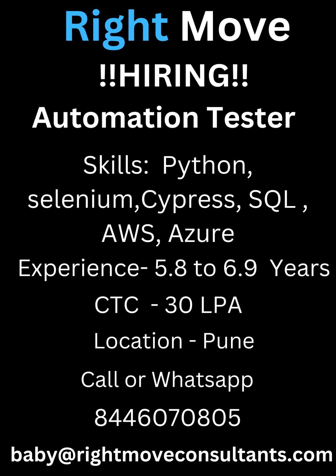 Baby Singh on LinkedIn: #automationtester #python #selenium #cypress # ... Baby Singh on LinkedIn: #automationtester #python #selenium #cypress # ...