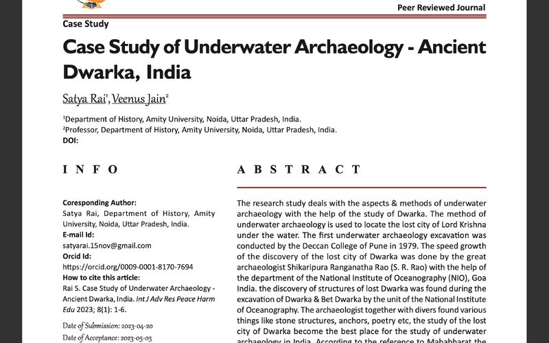 Veenus Jain on LinkedIn: Ancient Dwarka is not a myth, it's a reality ... Veenus Jain on LinkedIn: Ancient Dwarka is not a myth, it's a reality ...