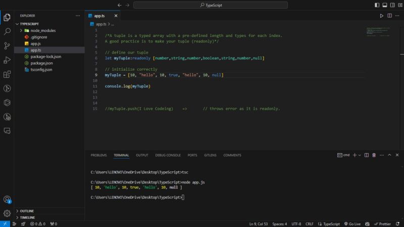 How tuples in TypeScript can handle mixed-type data | Muhammad Huzaifa ... How tuples in TypeScript can handle mixed-type data | Muhammad Huzaifa ...