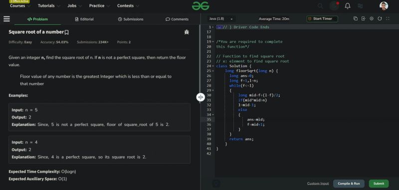 Krishna Yadav on LinkedIn: #gfg #geekstreak2024 #geeksforgeeks #coding Krishna Yadav on LinkedIn: #gfg #geekstreak2024 #geeksforgeeks #coding