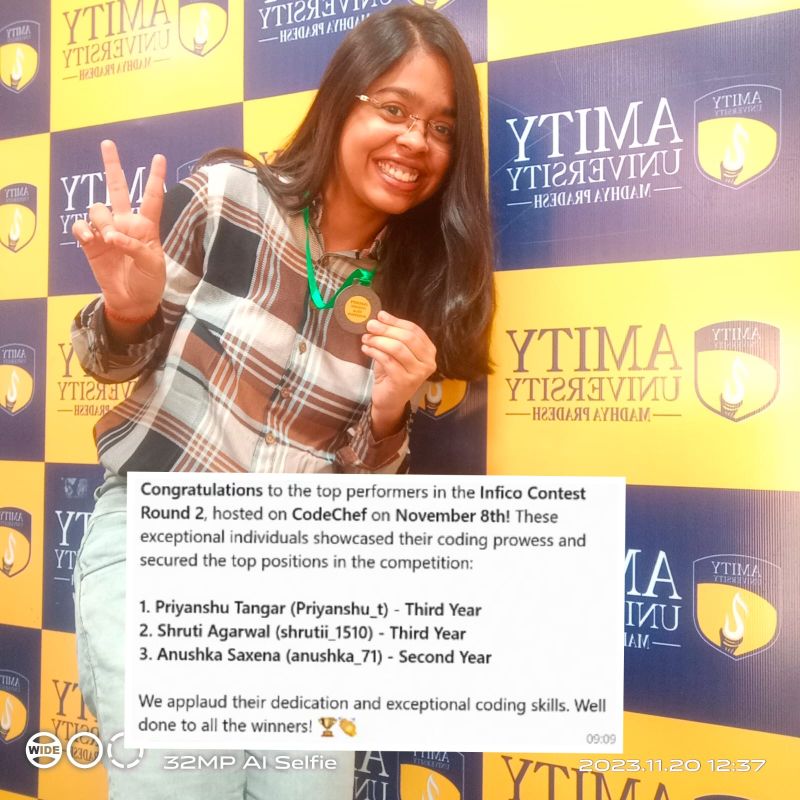 ANUSHKA SAXENA on LinkedIn: #inficocontest #codechef #codingchallenge # ... ANUSHKA SAXENA on LinkedIn: #inficocontest #codechef #codingchallenge # ...