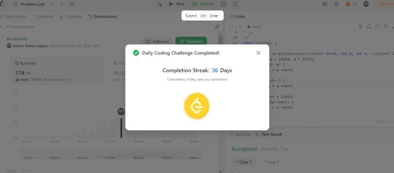Soham Jagtap on LinkedIn: #100daysofcodechallenge #potd #leetcode ... Soham Jagtap on LinkedIn: #100daysofcodechallenge #potd #leetcode ...