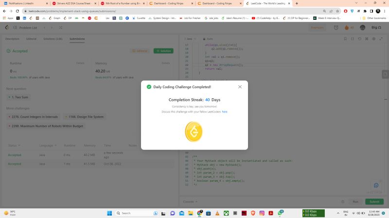 #365daysofcode #leetcode #dsa | Sujal Sharma #365daysofcode #leetcode #dsa | Sujal Sharma