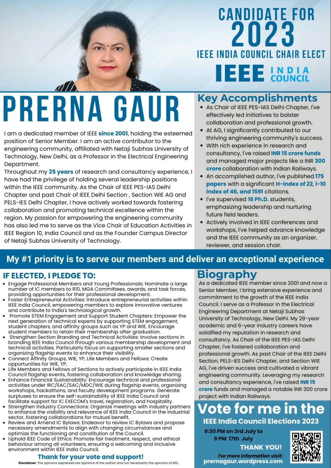 Dinesh Kumar Tiwari on LinkedIn: Vote for IEEE India Council Chair Dinesh Kumar Tiwari on LinkedIn: Vote for IEEE India Council Chair