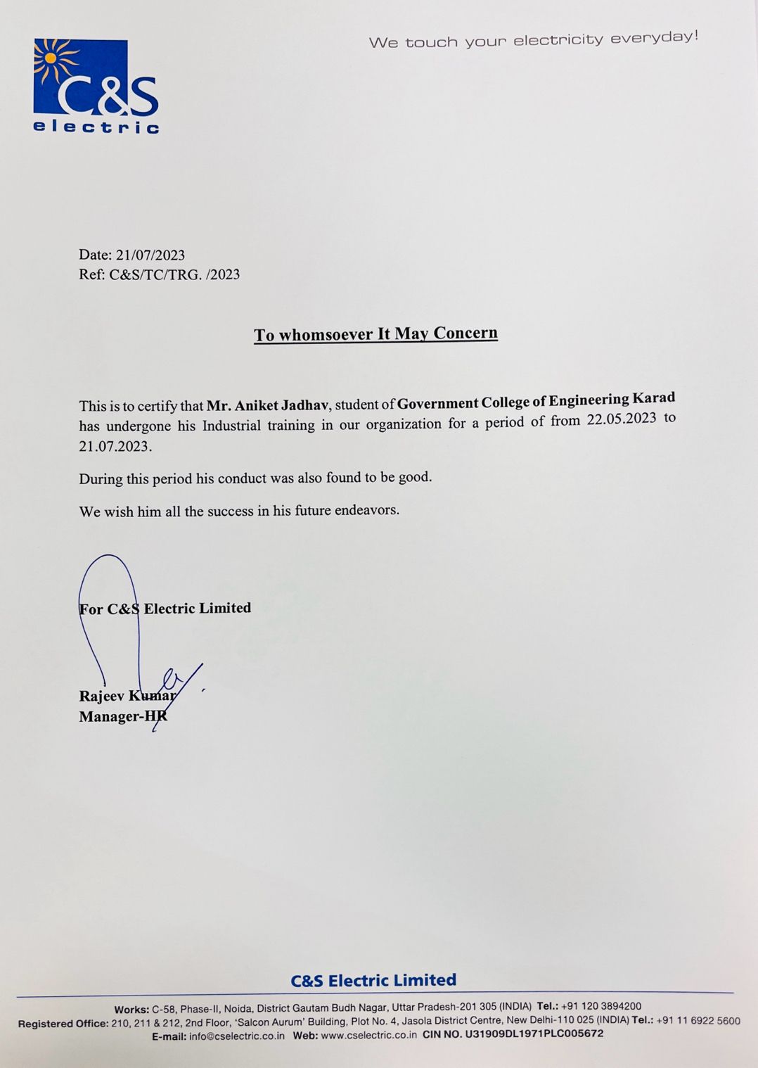 Aniket Jadhav on LinkedIn: #internshipcompletion #grateful # ... Aniket Jadhav on LinkedIn: #internshipcompletion #grateful # ...