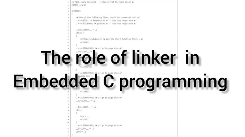 Linker and Linker Script for Embedded C | Sagar Kanjariya posted on the ... Linker and Linker Script for Embedded C | Sagar Kanjariya posted on the ...