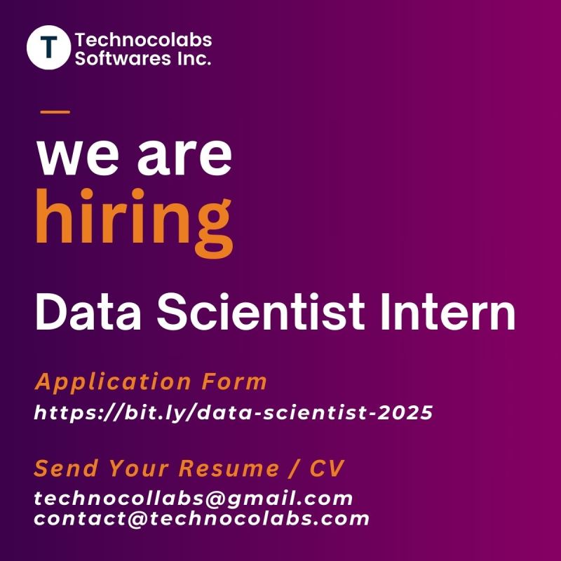 Technocolabs Softwares on LinkedIn: #data #scientist #interns # ... Technocolabs Softwares on LinkedIn: #data #scientist #interns # ...