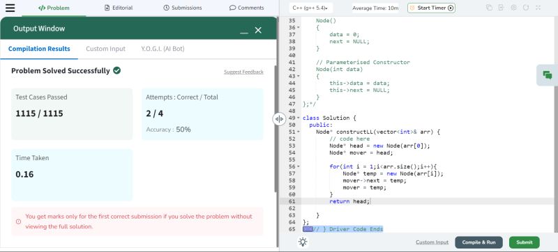 Priyam Jain on LinkedIn: #100daysofcode #leetcode #geeksforgeeks # ... Priyam Jain on LinkedIn: #100daysofcode #leetcode #geeksforgeeks # ...