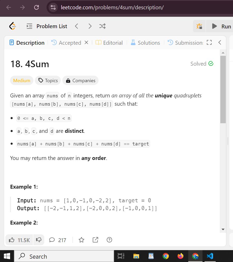 Aryan Swarnkar on LinkedIn: DAY18: LEETCODE 18:4SUM 1. Brute Force ... Aryan Swarnkar on LinkedIn: DAY18: LEETCODE 18:4SUM 1. Brute Force ...