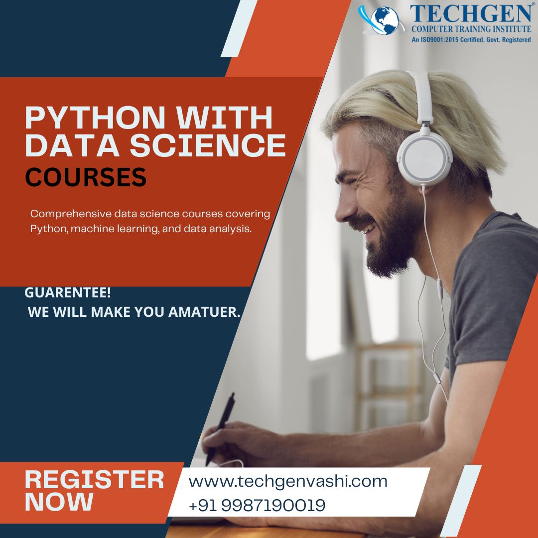Python with Data science course | TECHGEN COMPUTER TRAINING INSTITUTE ... Python with Data science course | TECHGEN COMPUTER TRAINING INSTITUTE ...