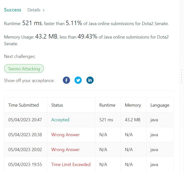Indranil Chakraborty on LinkedIn: #leetcode2023 #codingchallenge # ... Indranil Chakraborty on LinkedIn: #leetcode2023 #codingchallenge # ...