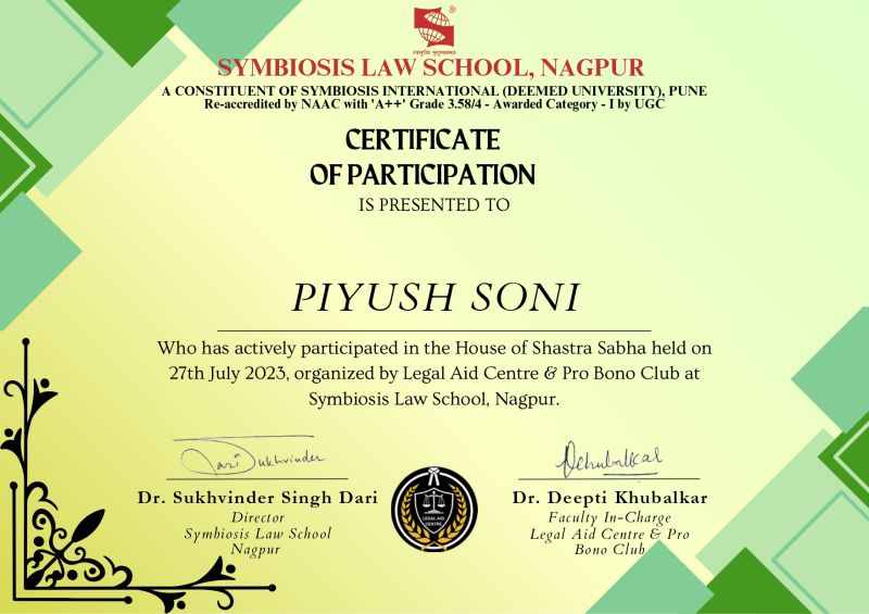 Piyush Soni on LinkedIn: Greetings connections! I recently participated ... Piyush Soni on LinkedIn: Greetings connections! I recently participated ...