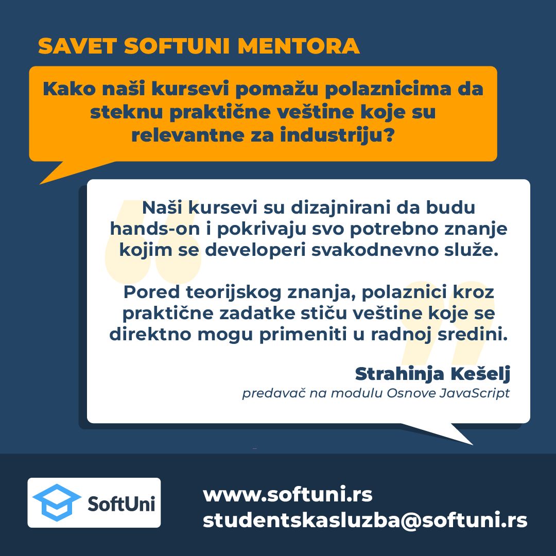 #softuni #mentor #obuka #savet #programiranje #kurs | SoftUni Srbija #softuni #mentor #obuka #savet #programiranje #kurs | SoftUni Srbija