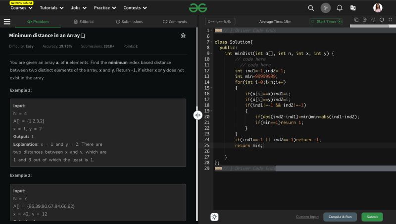 Bharti Jayprakash on LinkedIn: #gfg #leetcode #dsa #problemsolving # ... Bharti Jayprakash on LinkedIn: #gfg #leetcode #dsa #problemsolving # ...