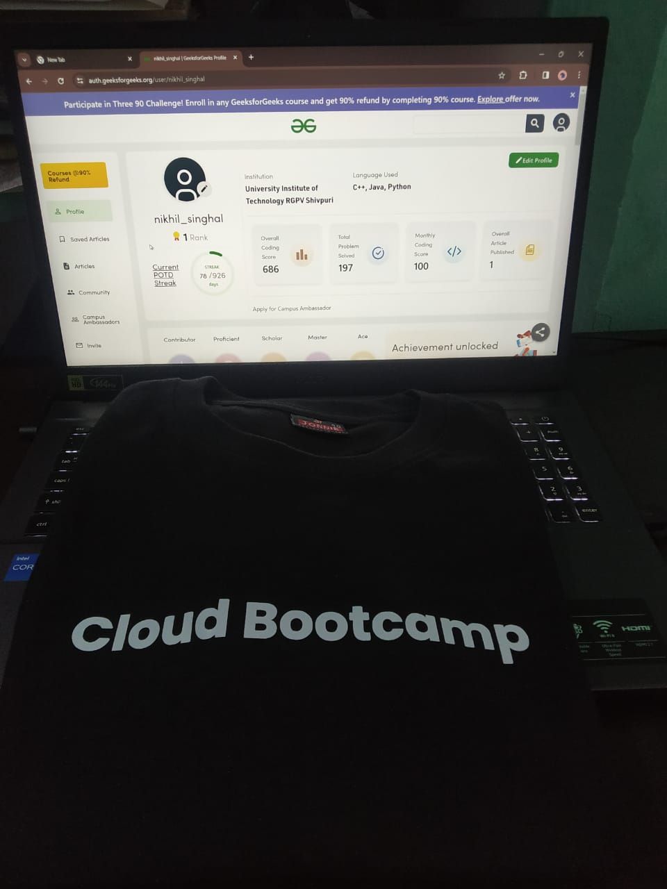 Nikhil Singhal on LinkedIn: #googlecloud #coding #universityranking # ... Nikhil Singhal on LinkedIn: #googlecloud #coding #universityranking # ...