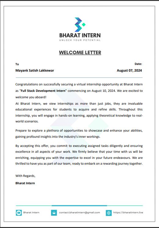 Mayank Satish Lakkewar on LinkedIn: #internship #learningjourney # ... Mayank Satish Lakkewar on LinkedIn: #internship #learningjourney # ...