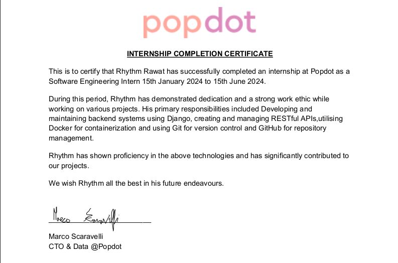 Rhythm Rawat on LinkedIn: Completed my internship, finally 🫡 Rhythm Rawat on LinkedIn: Completed my internship, finally 🫡