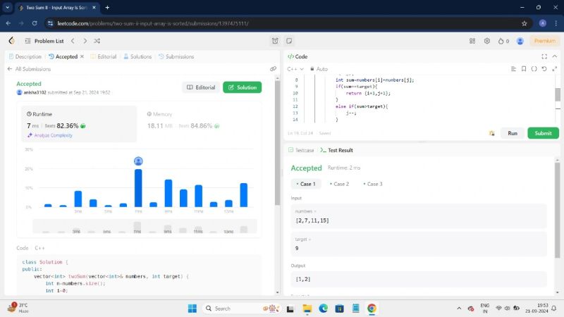 Anisha Das on LinkedIn: #100daysleetcode #leetcode #codingchallenge # ... Anisha Das on LinkedIn: #100daysleetcode #leetcode #codingchallenge # ...