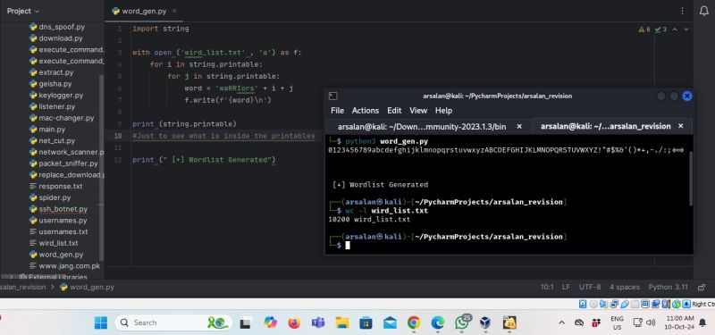 Muhammad Arsalan on LinkedIn: You can create a custom wordlist using ... Muhammad Arsalan on LinkedIn: You can create a custom wordlist using ...
