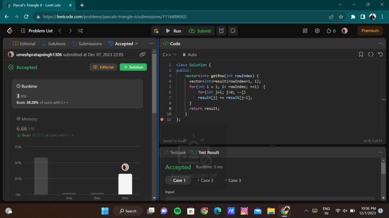 Umesh Pratap Singh on LinkedIn: 34 days of 100DaysofCode on Leetcode ... Umesh Pratap Singh on LinkedIn: 34 days of 100DaysofCode on Leetcode ...