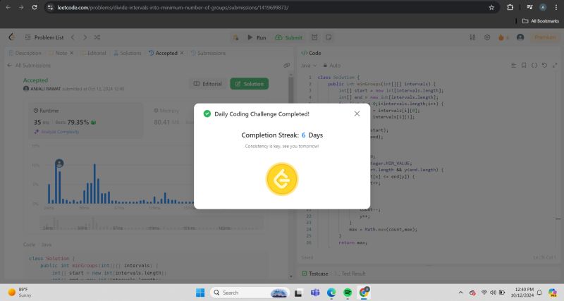 #100daysofcode #java #leetcode #codingchallenge #problemsolving ... #100daysofcode #java #leetcode #codingchallenge #problemsolving ...