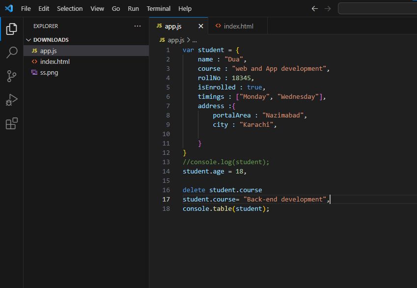 dua yaseen on LinkedIn: #development #javascript dua yaseen on LinkedIn: #development #javascript