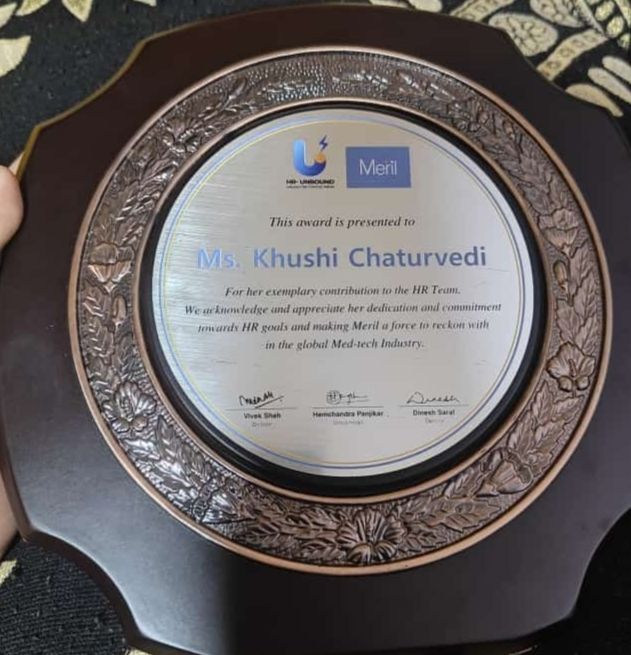 #hr #meril | Khushi Chaturvedi #hr #meril | Khushi Chaturvedi