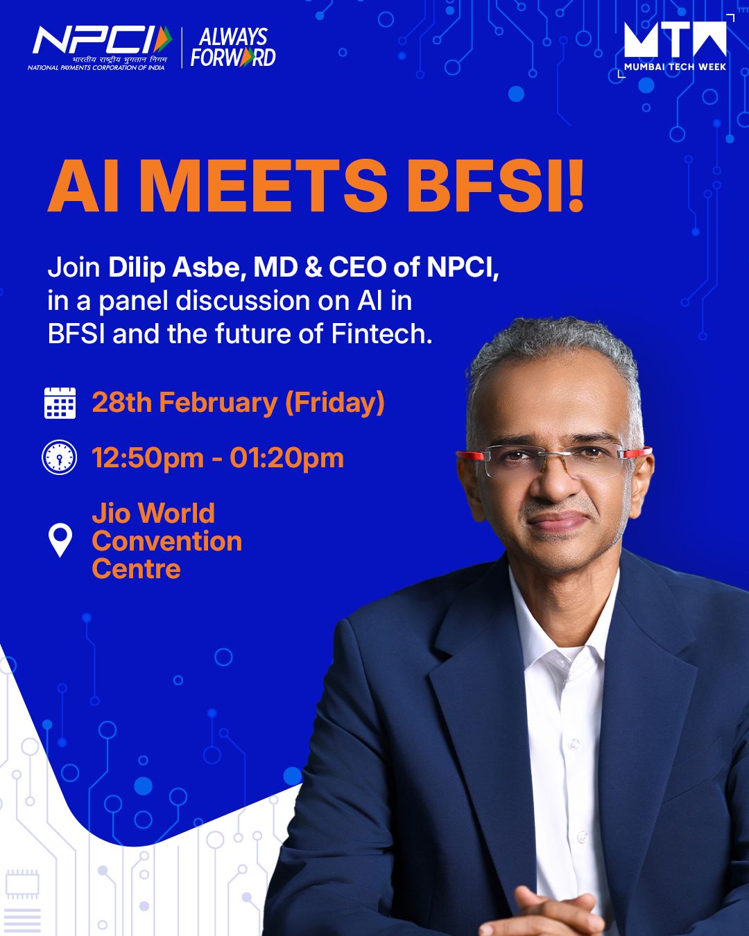 #npcialwaysforward #npci #aiinbfsi #digitalpayments #fintechinnovation ... #npcialwaysforward #npci #aiinbfsi #digitalpayments #fintechinnovation ...