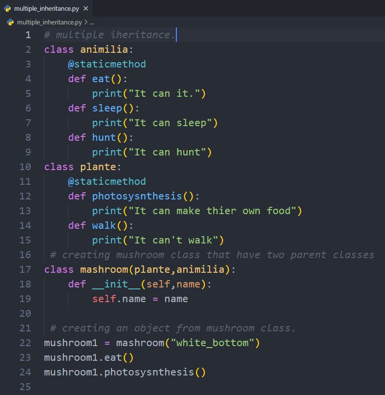 Ansari Aasif on LinkedIn: Multiple Inheritance in Python Ansari Aasif on LinkedIn: Multiple Inheritance in Python