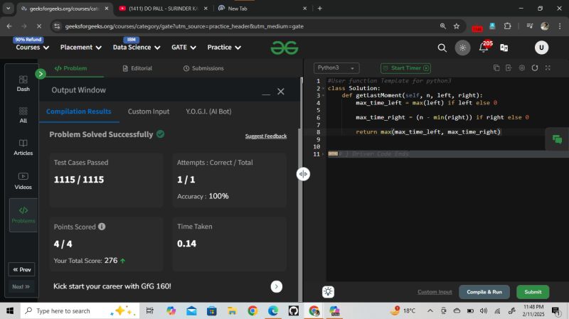 #gfg160 #geekstreak2024 | Utsav Anand #gfg160 #geekstreak2024 | Utsav Anand