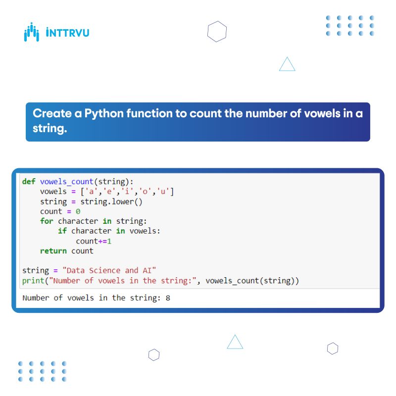 INTTRVU.ai on LinkedIn: #pythonchallenge #python #datascience #inttrvu INTTRVU.ai on LinkedIn: #pythonchallenge #python #datascience #inttrvu