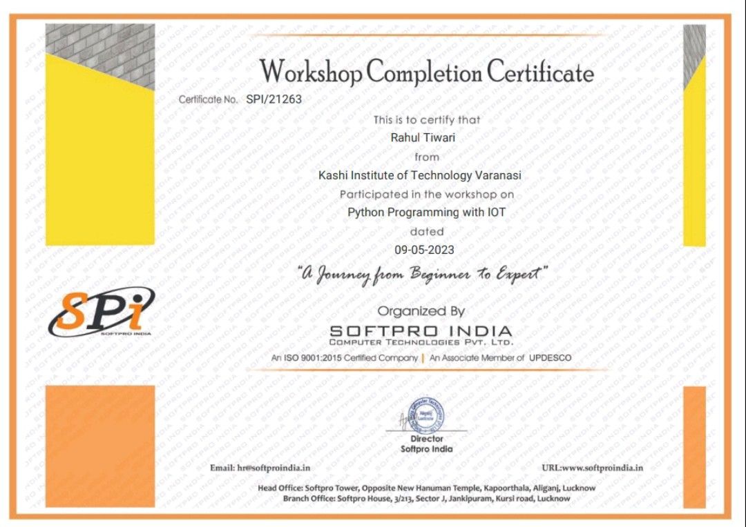 Rahul Tiwari on LinkedIn: #python #programming #iot Rahul Tiwari on LinkedIn: #python #programming #iot