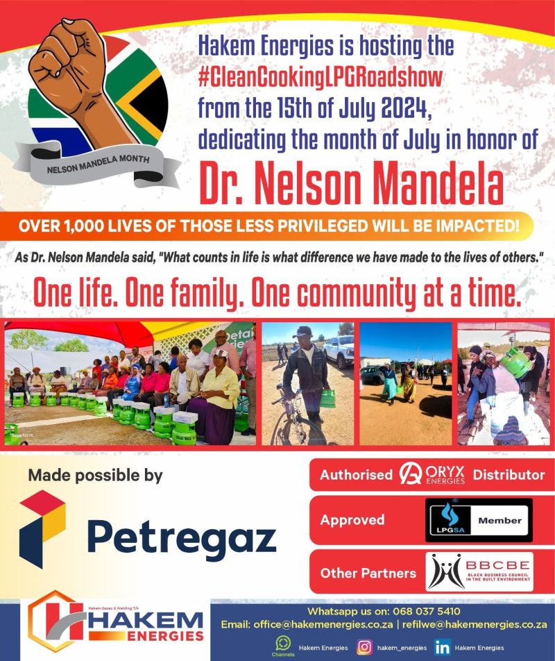 Hakem Energies on LinkedIn: #mandelamonth #cleancooking #communityimpact Hakem Energies on LinkedIn: #mandelamonth #cleancooking #communityimpact