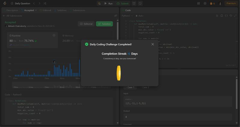 Abhash Chakraborty on LinkedIn: #100daysofcoding #leetcode # ... Abhash Chakraborty on LinkedIn: #100daysofcoding #leetcode # ...
