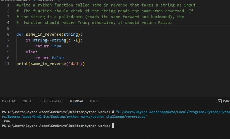 #python #programming #palindrome #strings #codingtip ... #python #programming #palindrome #strings #codingtip ...