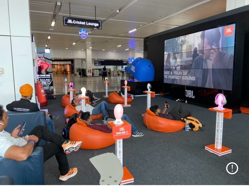 Nitish Mittal on LinkedIn: JBL Cricket Lounge IGI T3 Airport Delhi Nitish Mittal on LinkedIn: JBL Cricket Lounge IGI T3 Airport Delhi