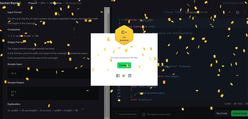 Pranali Patil on LinkedIn: #hackerrank #coding #achievement # ... Pranali Patil on LinkedIn: #hackerrank #coding #achievement # ...