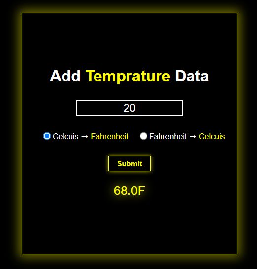 Abdullah Ahmed on LinkedIn: #javascript #html5 #css3 #temperatureconverter Abdullah Ahmed on LinkedIn: #javascript #html5 #css3 #temperatureconverter