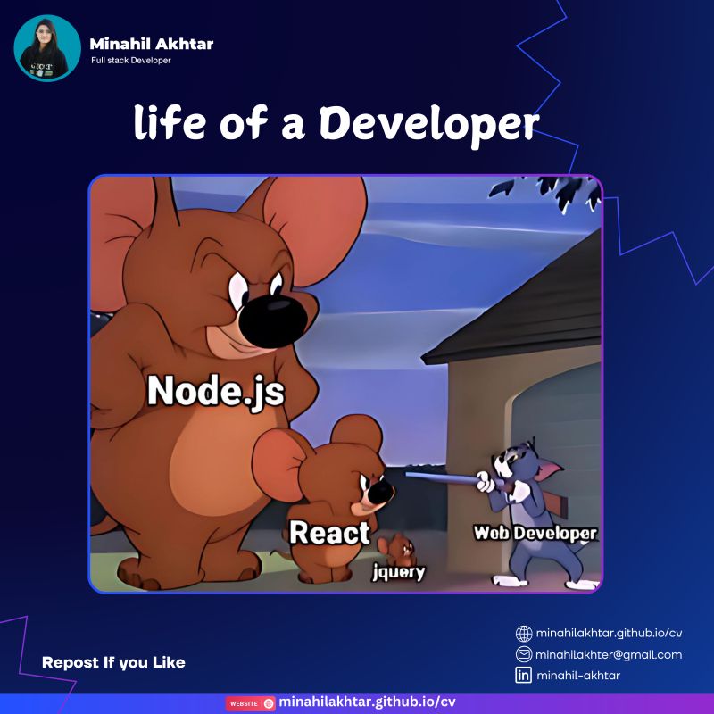 Minahil Akhtar on LinkedIn: #webdevelopment #techtrends #nodejs # ... Minahil Akhtar on LinkedIn: #webdevelopment #techtrends #nodejs # ...