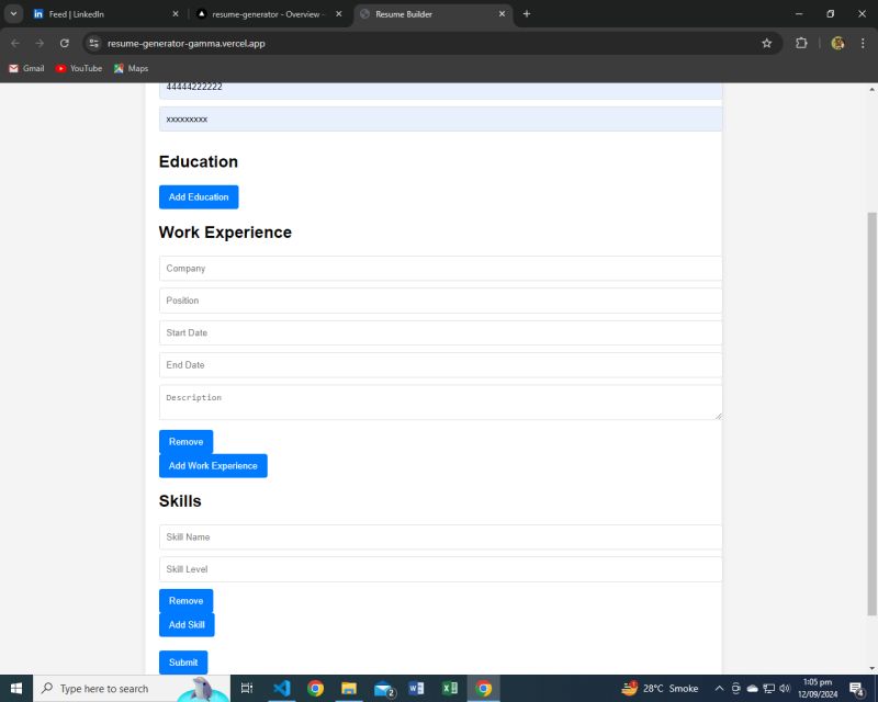 How to remove a section from your resume generator | Muhammad Umer ... How to remove a section from your resume generator | Muhammad Umer ...