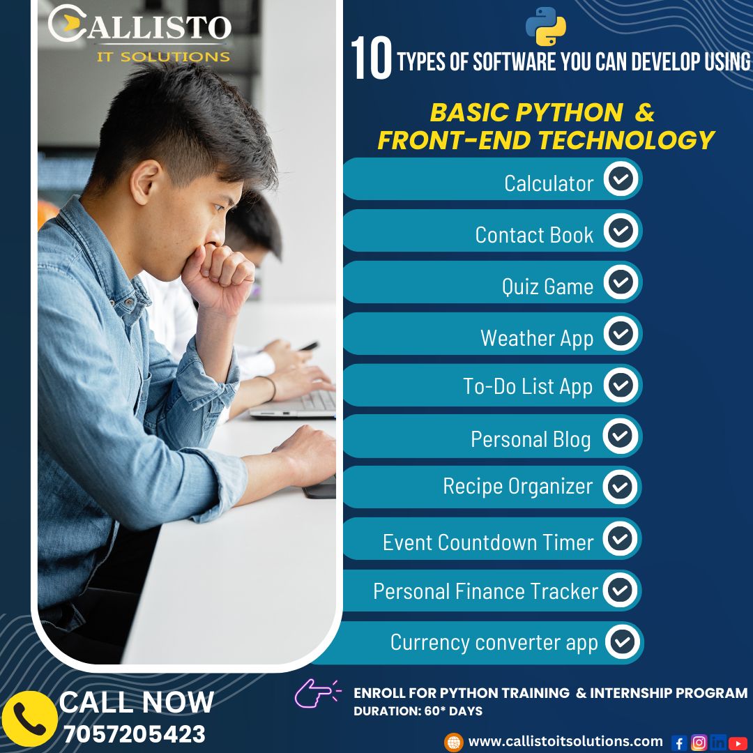 Callisto IT Solutions Nagpur on LinkedIn: #python #pythontraining # ... Callisto IT Solutions Nagpur on LinkedIn: #python #pythontraining # ...