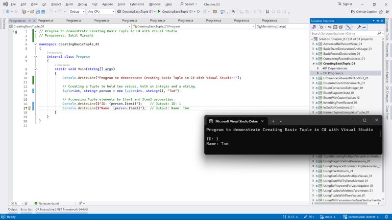 Sahil Mirashi on LinkedIn: #programming #coding #visualstudio #dotnet # ... Sahil Mirashi on LinkedIn: #programming #coding #visualstudio #dotnet # ...