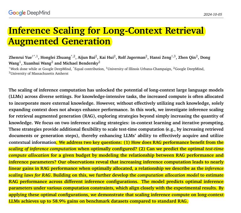 Rohan Paul on LinkedIn: Nice Google DeepMind Paper Solves RAG ... Rohan Paul on LinkedIn: Nice Google DeepMind Paper Solves RAG ...
