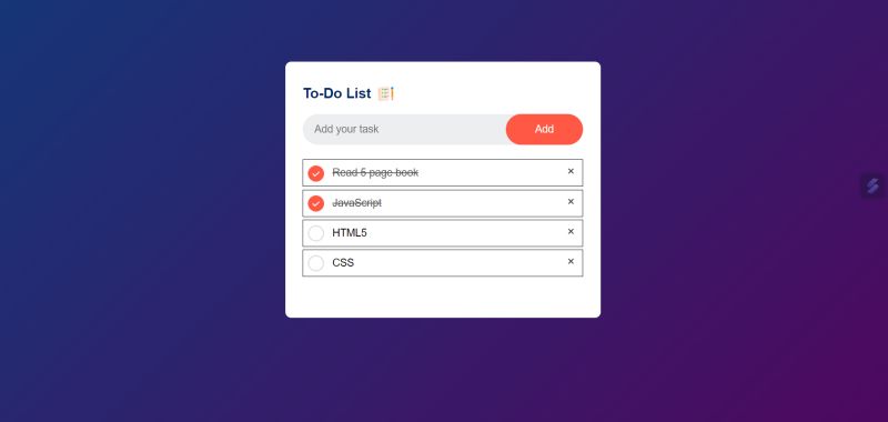 Deepesh Ahirwar on LinkedIn: #todolistapp #html_css_javascript # ... Deepesh Ahirwar on LinkedIn: #todolistapp #html_css_javascript # ...