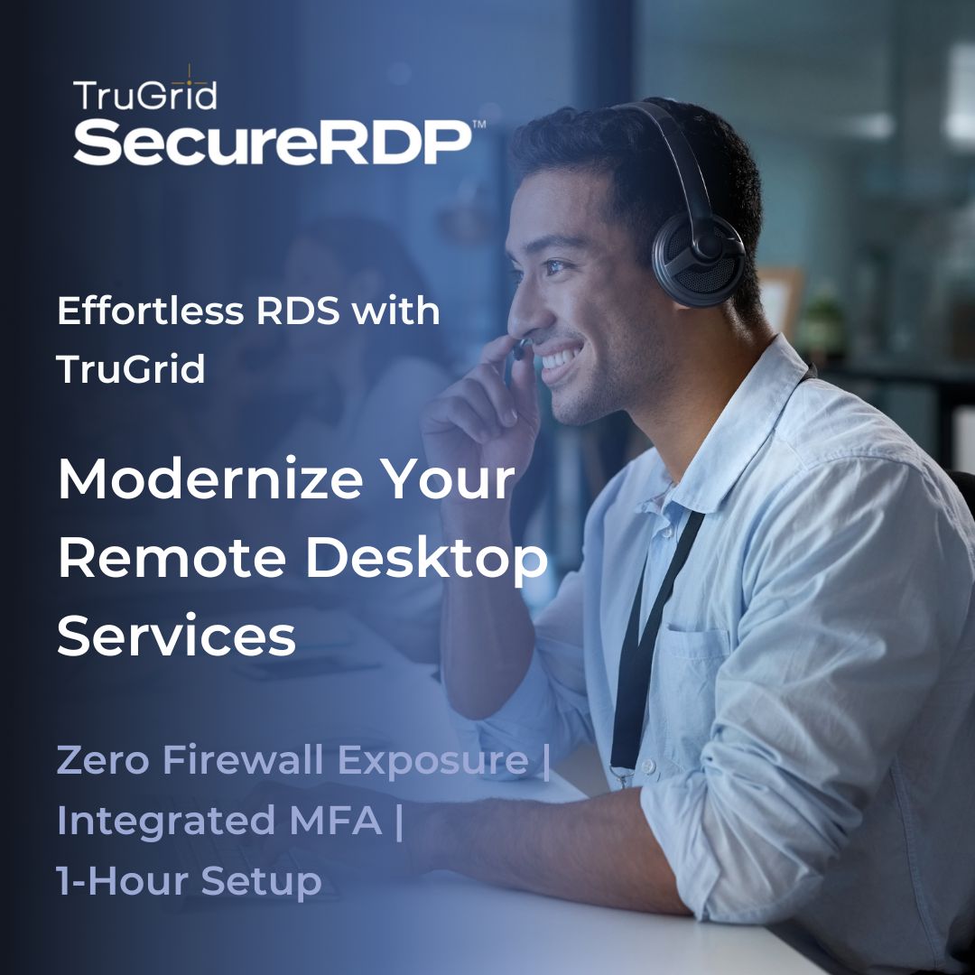 TruGrid on LinkedIn: Say goodbye to complex RDS setups! Modernize your ... TruGrid on LinkedIn: Say goodbye to complex RDS setups! Modernize your ...