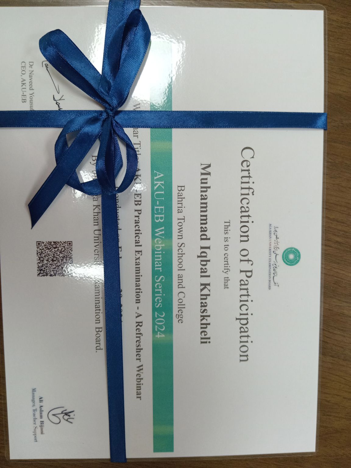 MUHAMMAD IQBAL KHASKHELI posted on LinkedIn MUHAMMAD IQBAL KHASKHELI posted on LinkedIn