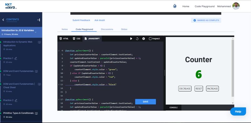 Mohammed Maaz on LinkedIn: #javascript #rahulattulurisir #learning # ... Mohammed Maaz on LinkedIn: #javascript #rahulattulurisir #learning # ...